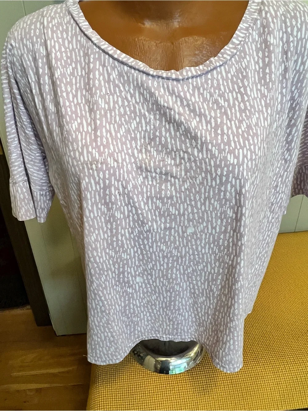 Garnet Hill | Tops | Garnet Hill Organic Cotton Boxy Short Sleeved ...